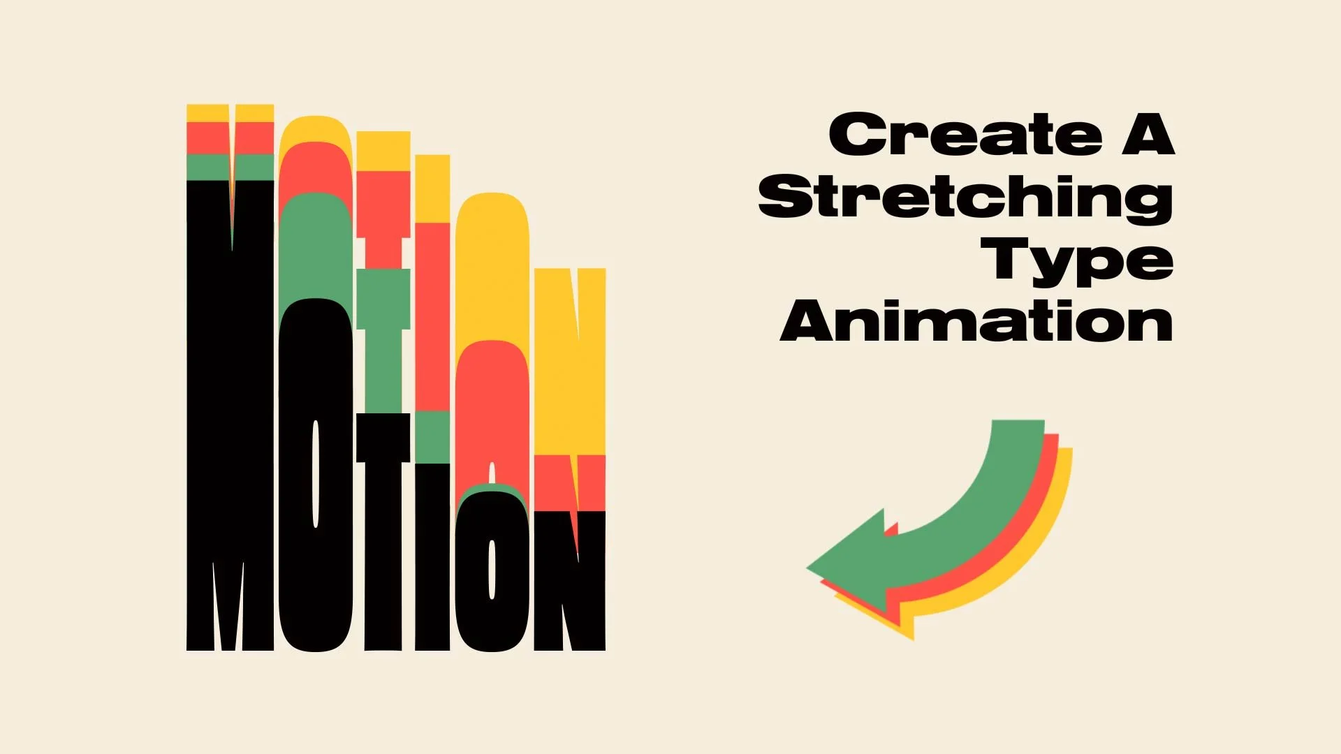 Stretch Type Animation After Effects Tutorial — Motion Caddy