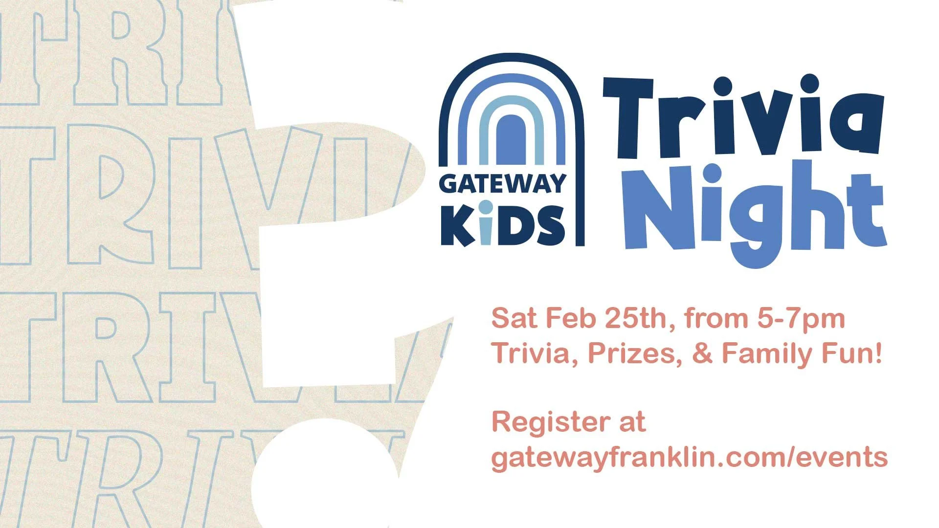 Kids Trivia Night — Gateway Franklin