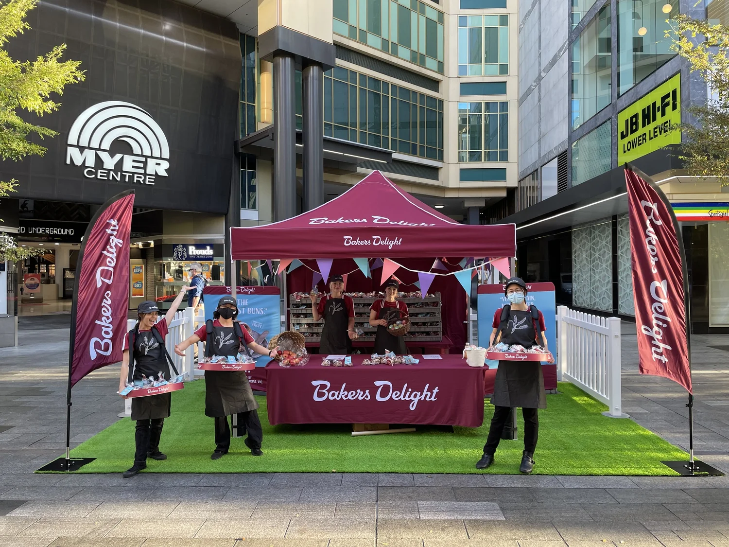 Bakers Delight Easter Sampling Roadshow — KREATE - WE CREATE MEANINGFUL ...
