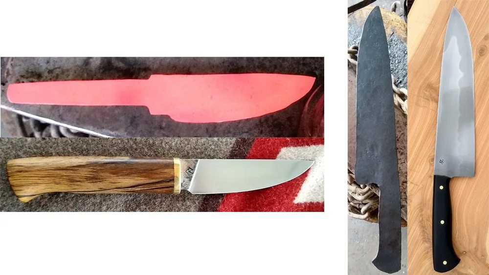 Custom tools, knives and blacksmithing items made in Portland Oregon ...