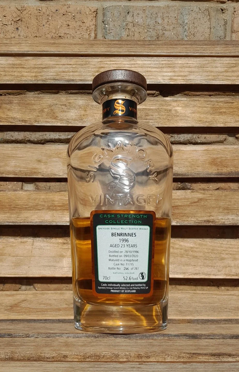 Benrinnes 23yo Signatory — Dramface