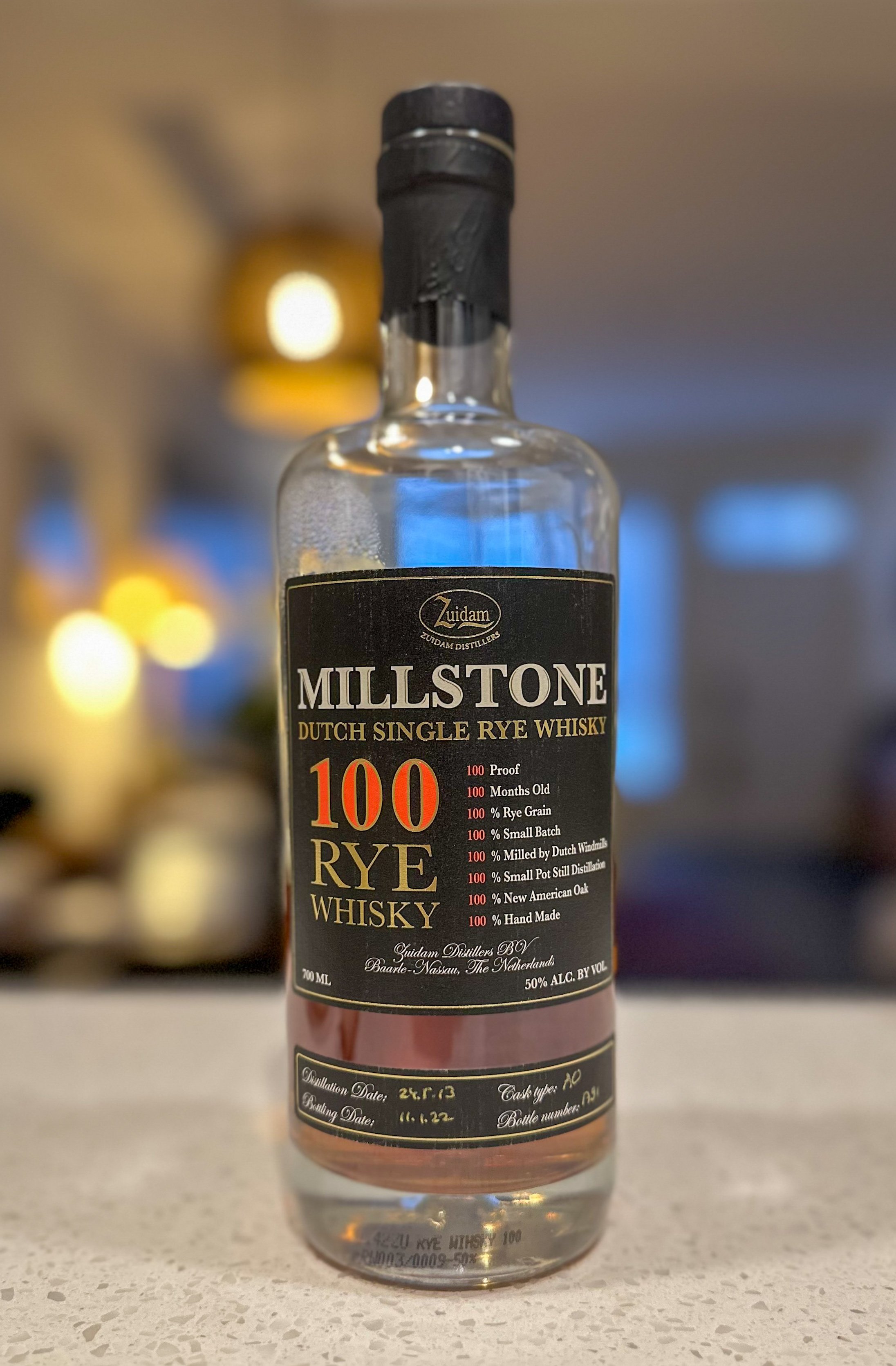 Millstone 100 Rye — Dramface