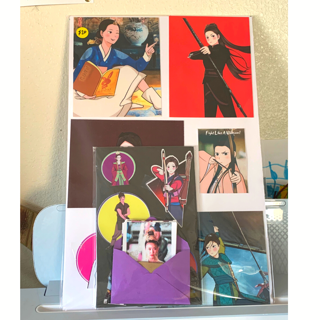 11x17 Empress Ki Anime Fan Art Prints — 사극 Paradise