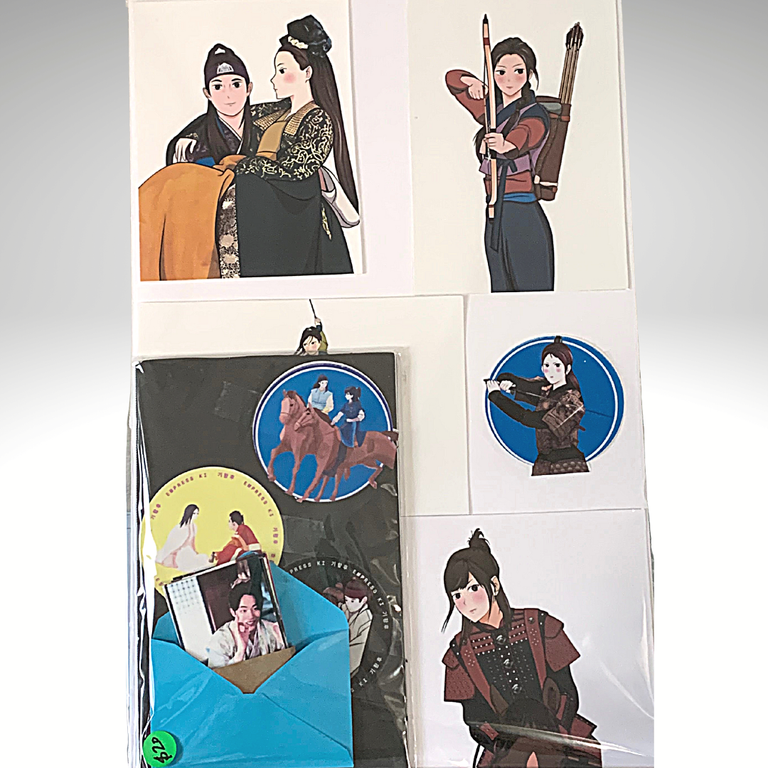 11x17 Empress Ki Anime Fan Art Prints — 사극 Paradise