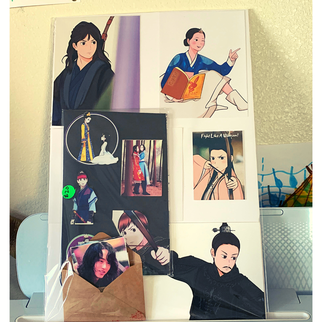 11x17 Empress Ki Anime Fan Art Prints — 사극 Paradise