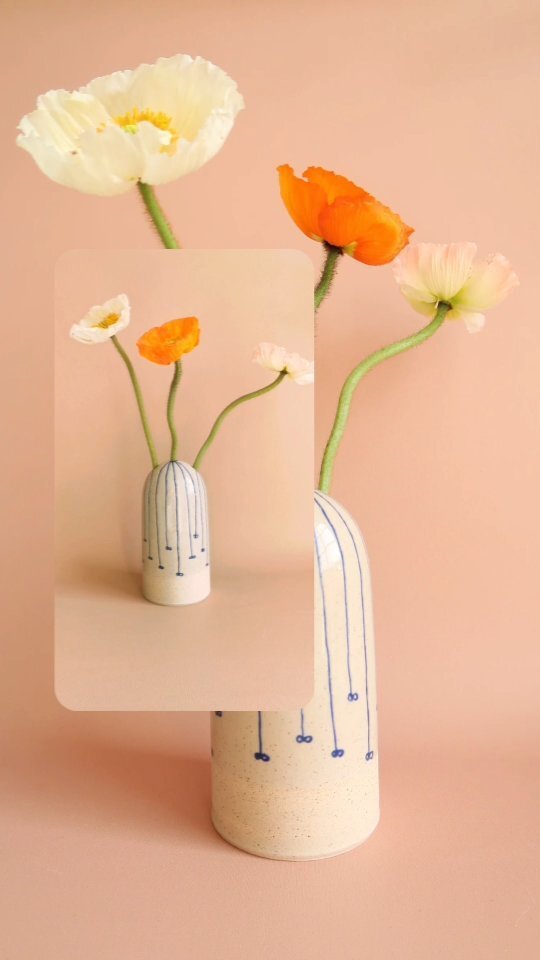 Rose Cobalt Céramique