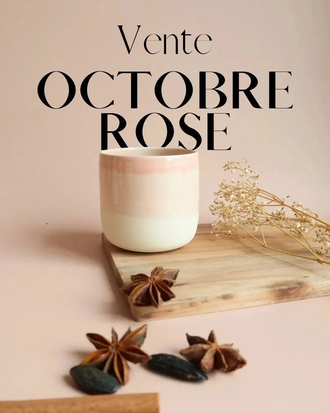 Rose Cobalt Céramique