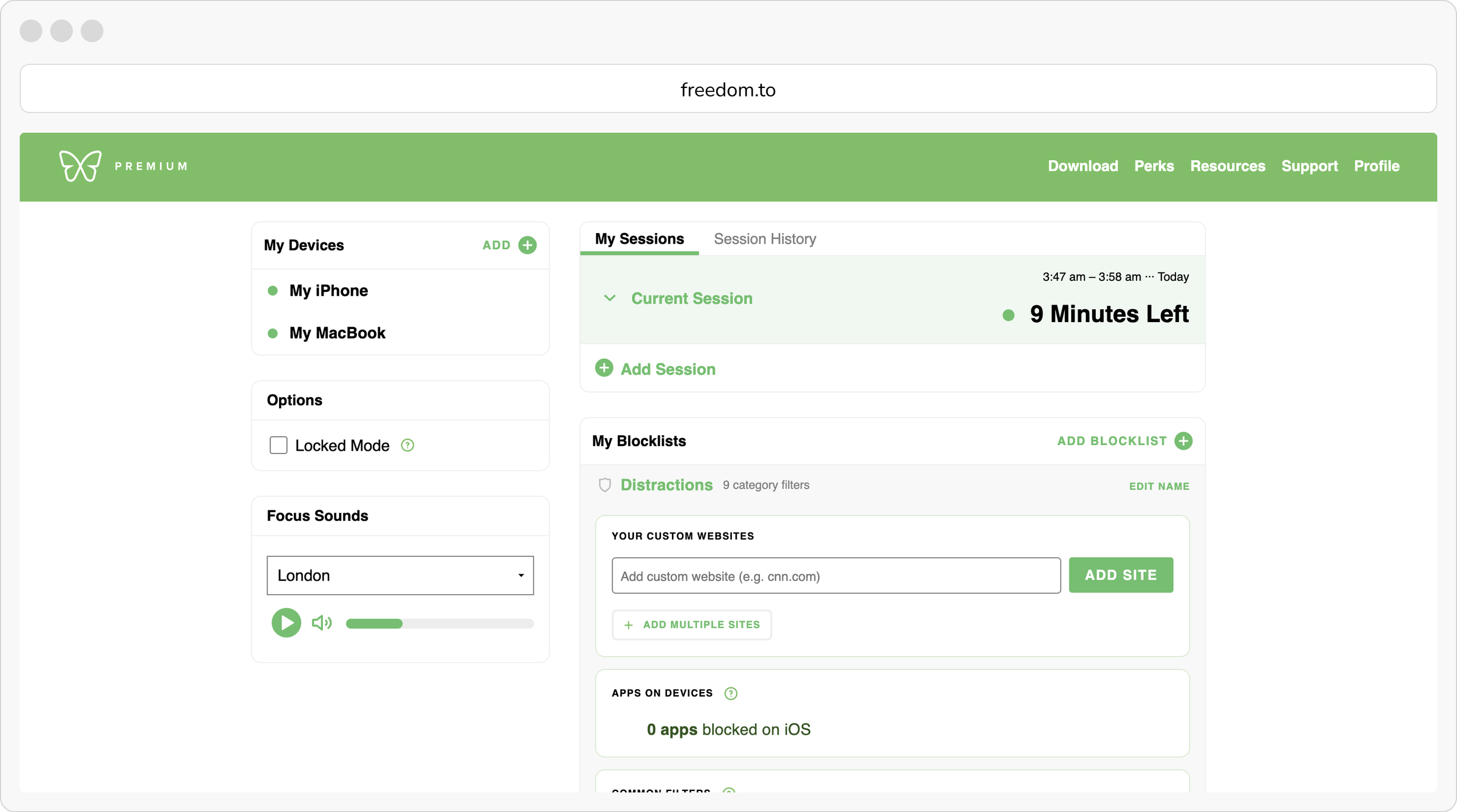 Get Freedom for iOS — Freedom