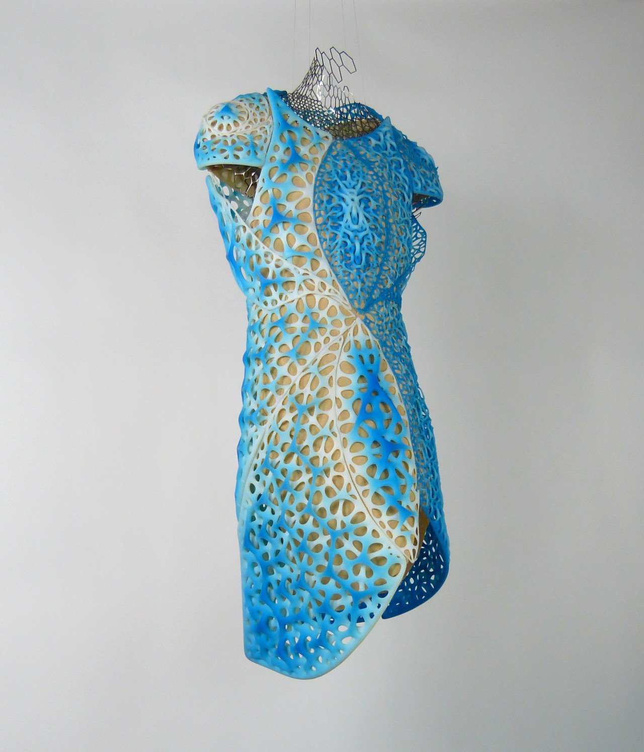 Oscillation Dress | Futuristic 3D Printed Fashion | Stratasys ...