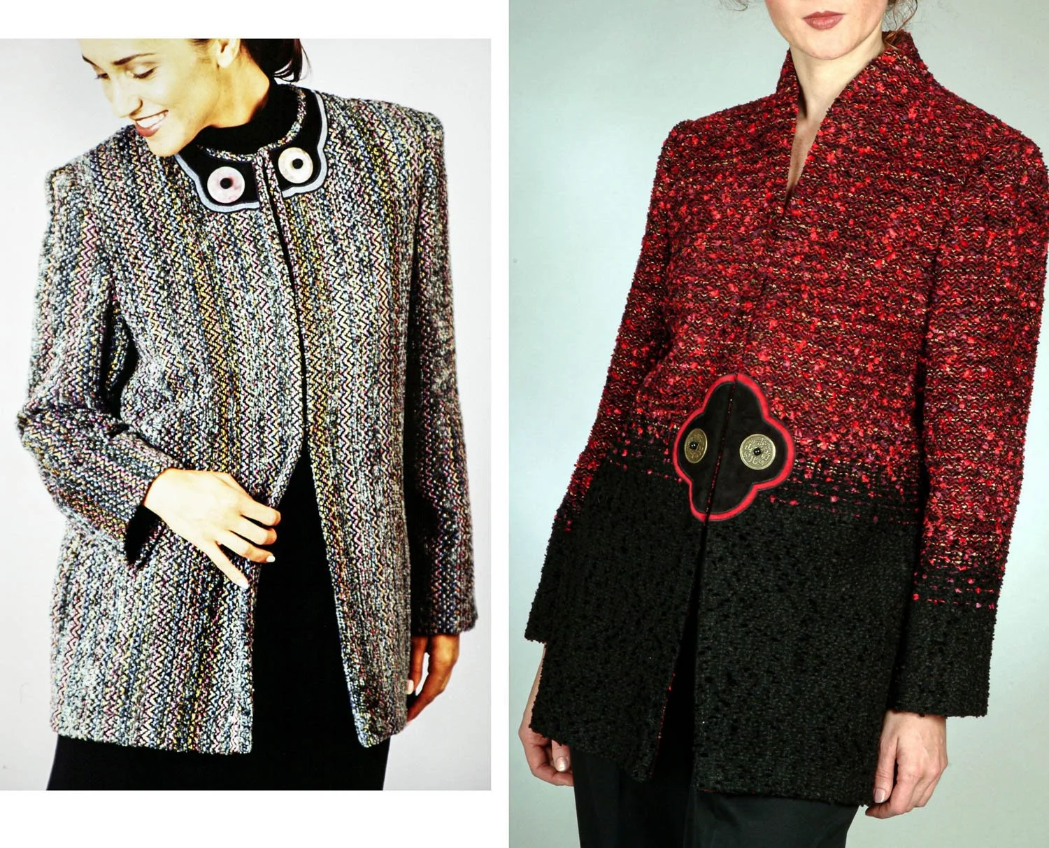 HANDWOVEN FINGERTIP JACKETS — KATHLEEN WEIR-WEST