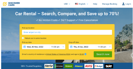 9 Best Sites to Book Rental Cars [2024] — SiteSee