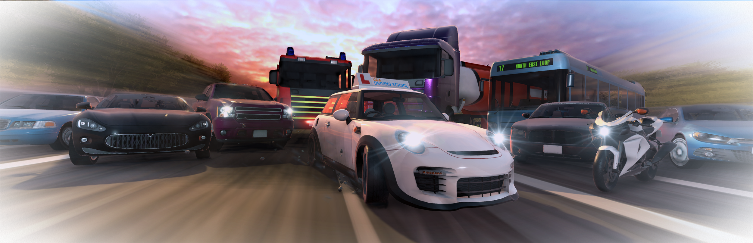 Virtual Driving School — CGA Studio