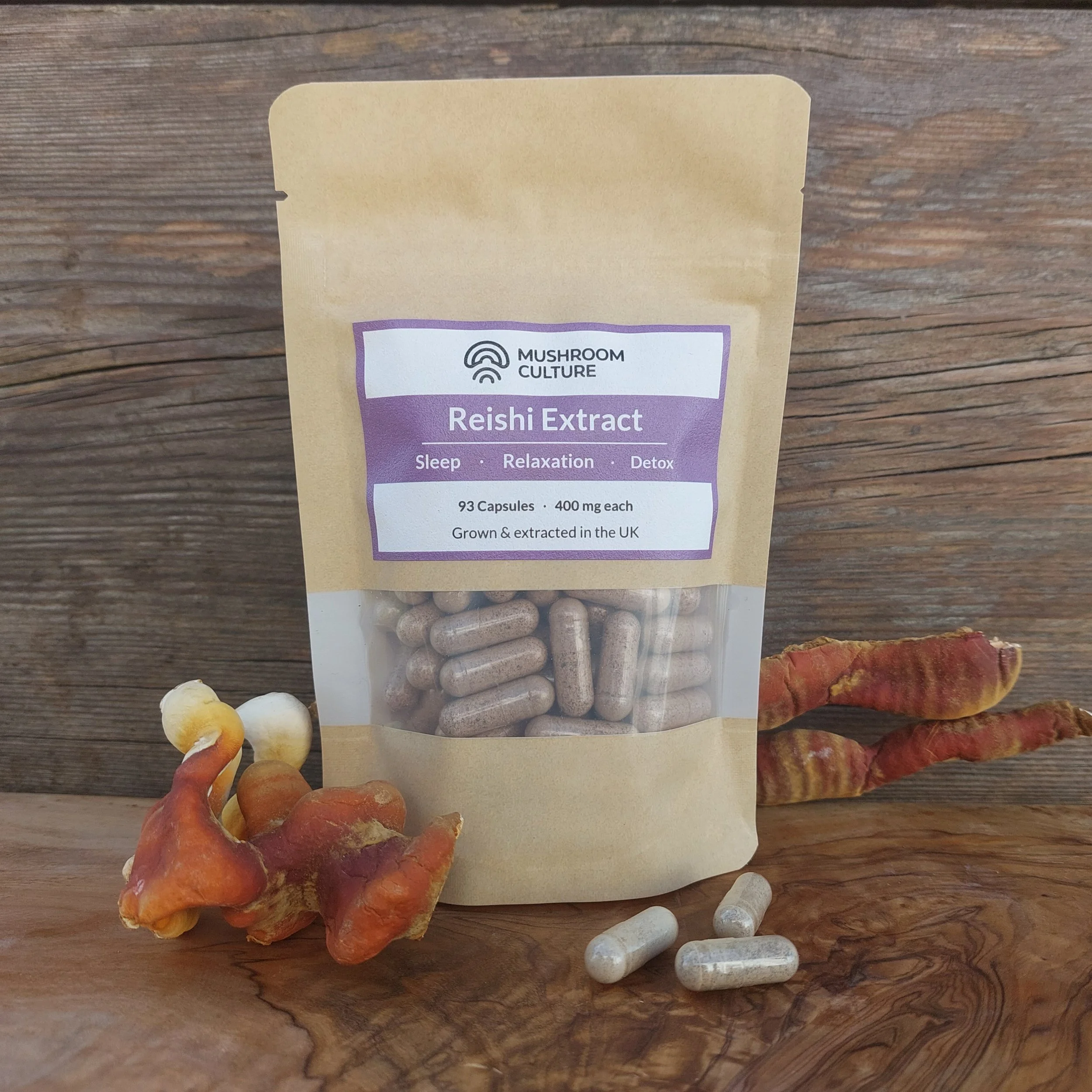 Lion's Mane Extract Capsules - UK Grown — Mushroom Culture