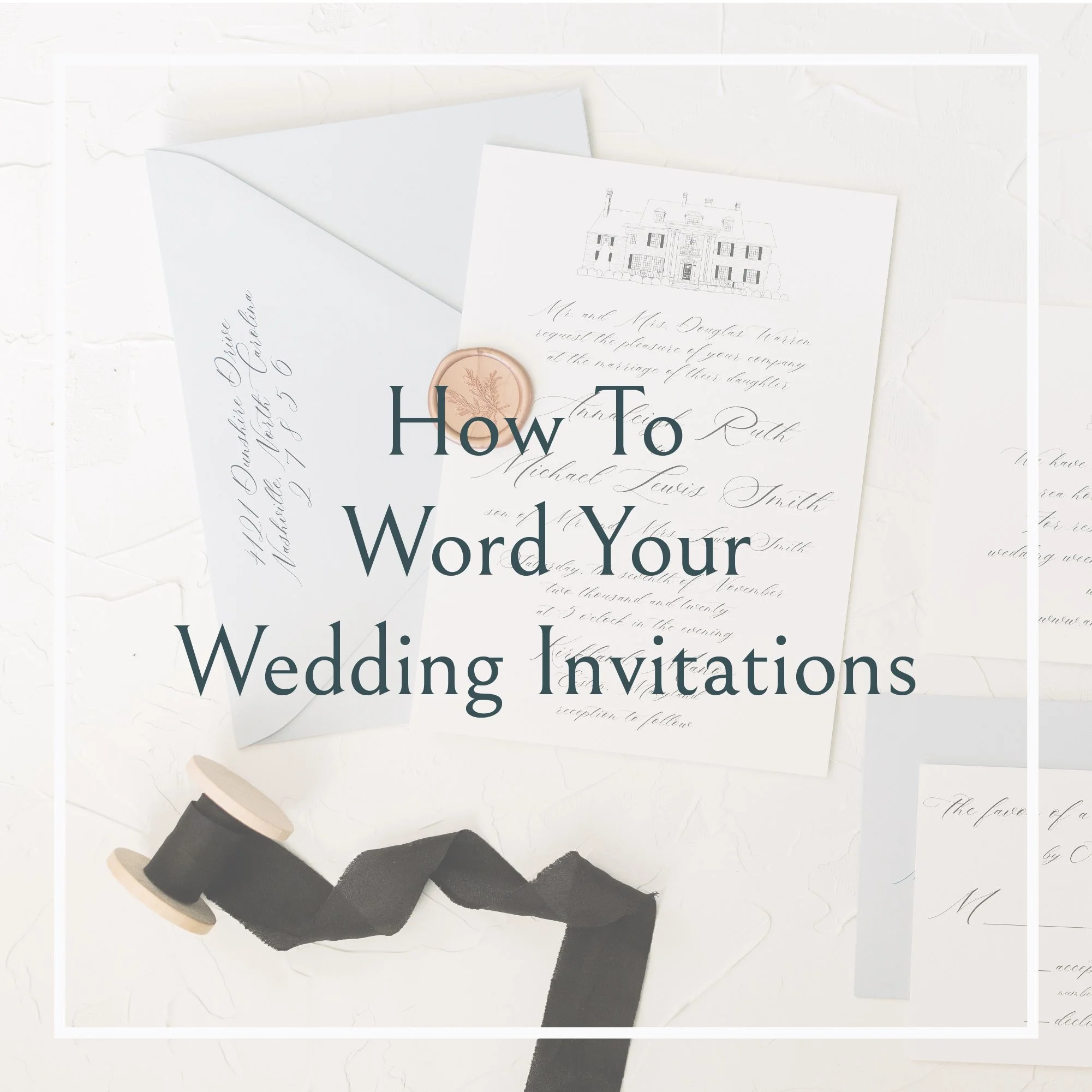 Workman Creative Co. | Custom Wedding Invitation Design