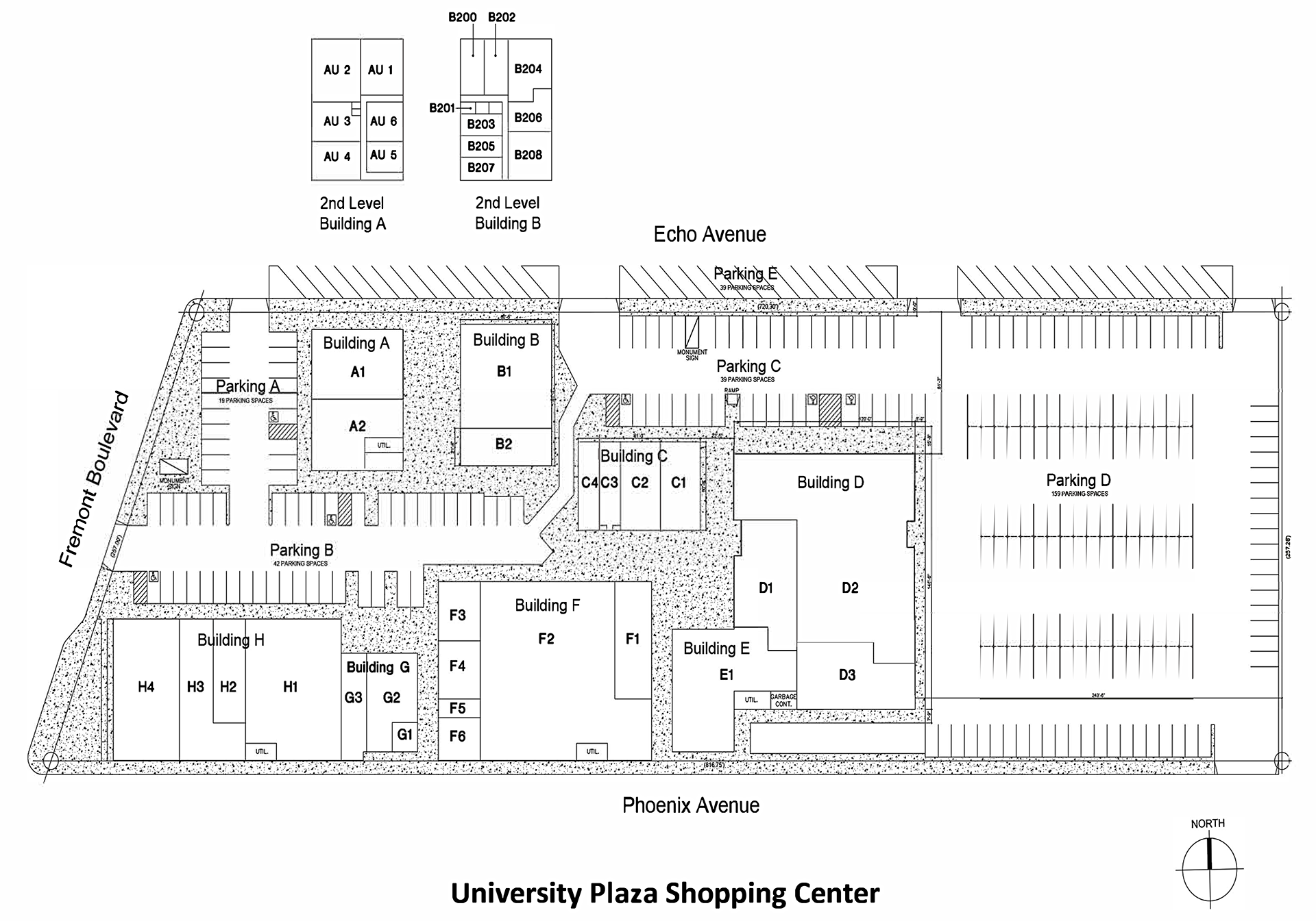 Dining, Shops and Services — University Plaza Shopping Center