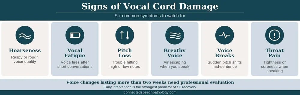 Signs of Permanent Vocal Damage: How to Know If Your Vocal Cords Are ...
