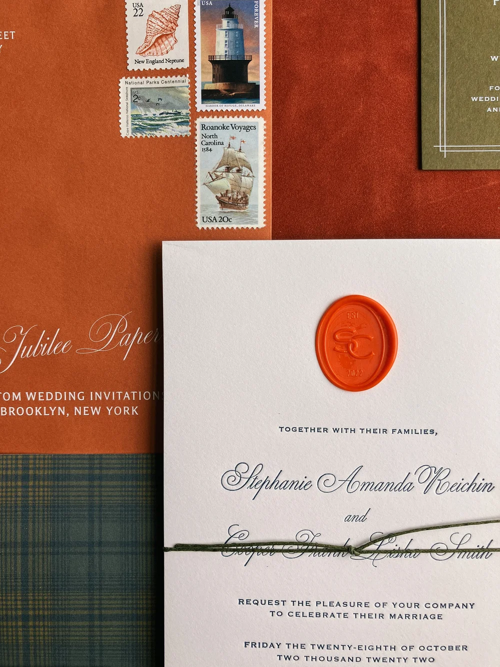 Jubilee Paper | Custom Wedding Invitations | Brooklyn, NY