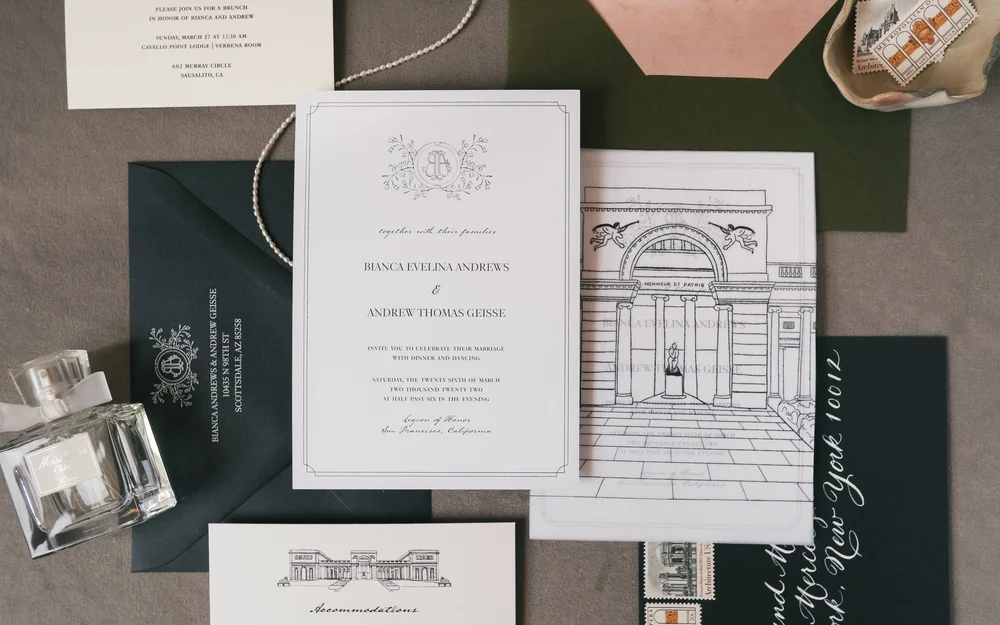 Elegant and Classic Art Museum Wedding at Legion of Honor in San ...