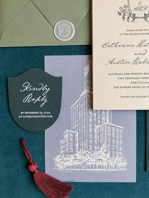 Vintage and Moody Winter Wedding in New York City at the Bowery Hotel ...