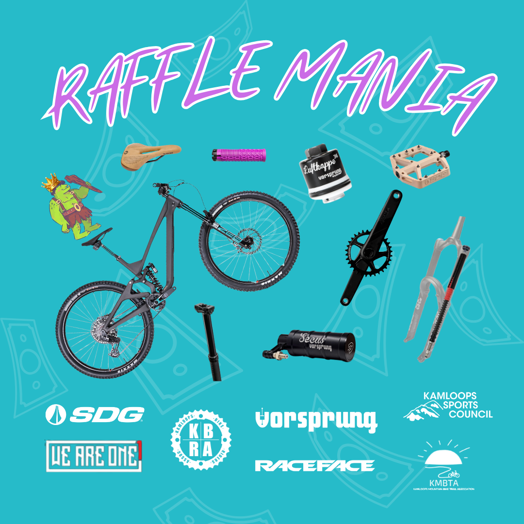Raffle Mania — Kamloops Bike Riders Association (KBRA)