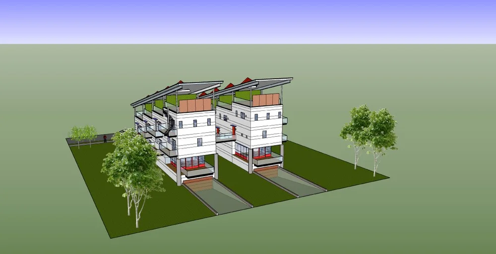 STEPPED APARTMENTS — J SWEITZER