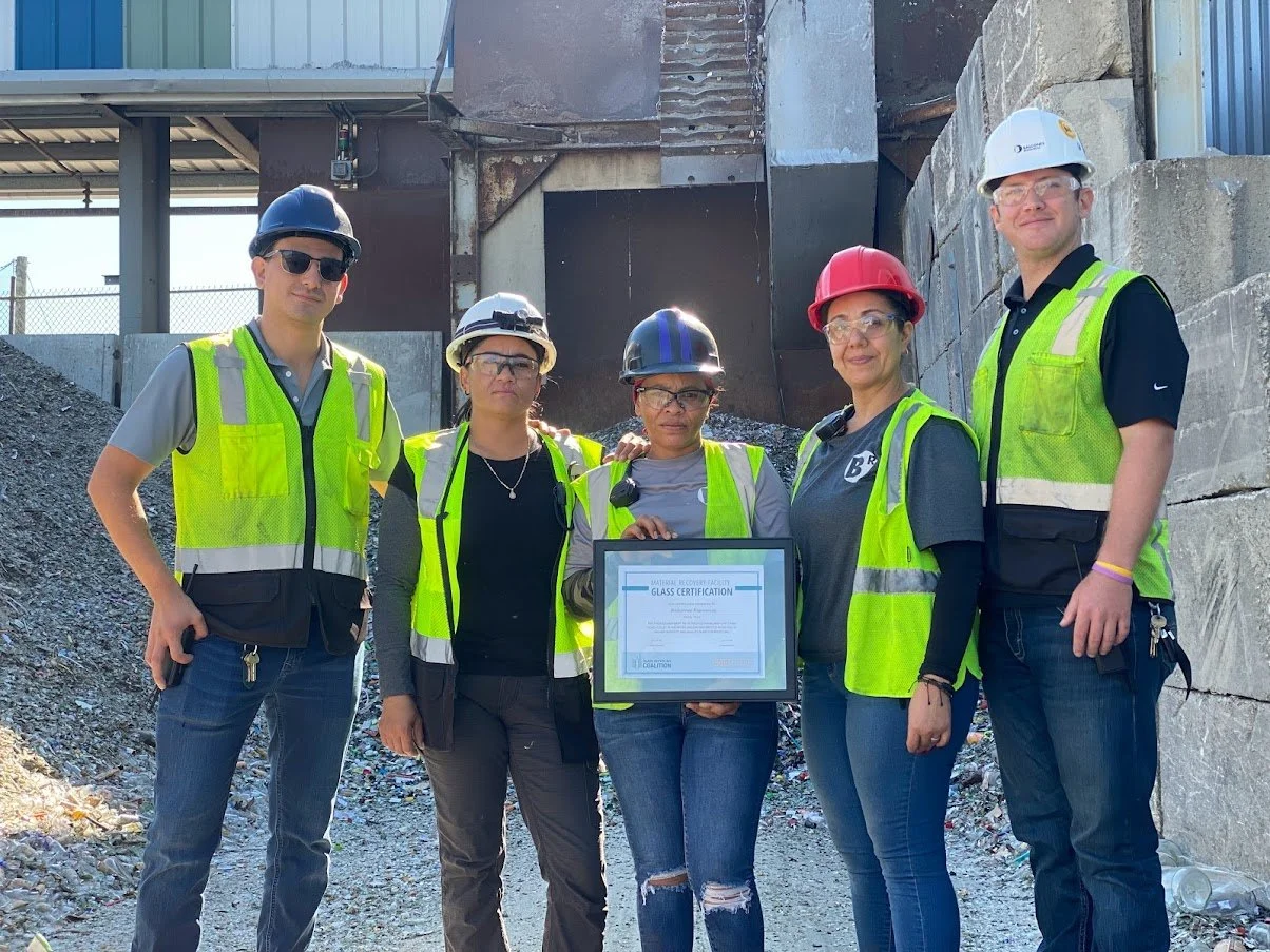 Balcones Resources Goes for Gold in GRC MRF Glass Certification — Glass ...