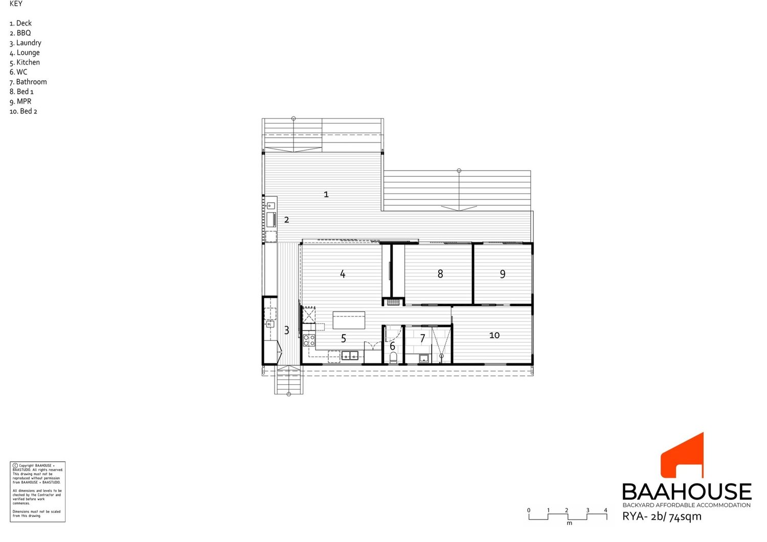 RYA (2 BEDROOM) — BAAHOUSE Architecture