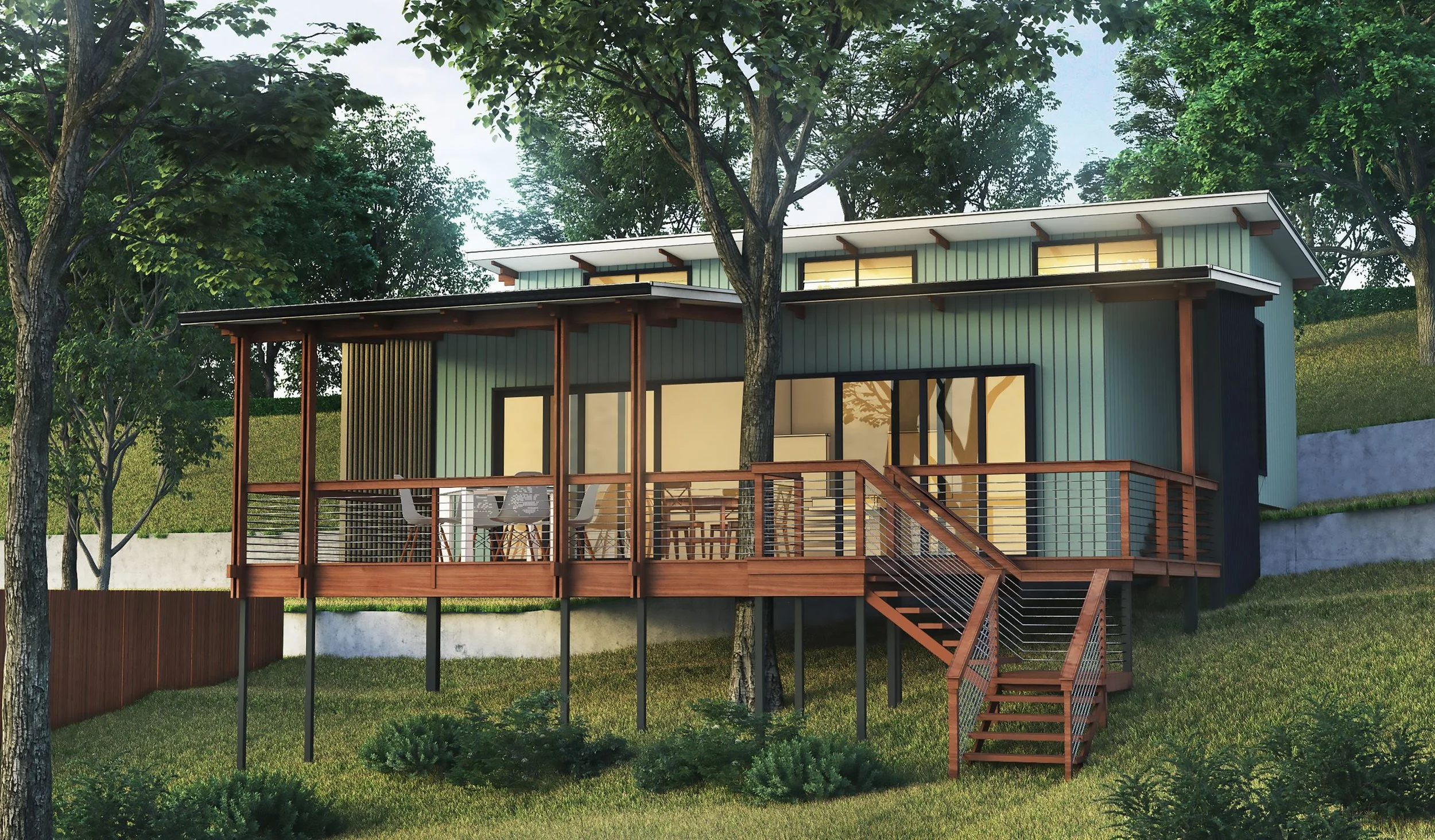 Elevated stilt, pole and split-level house designs — BAAHOUSE Architecture