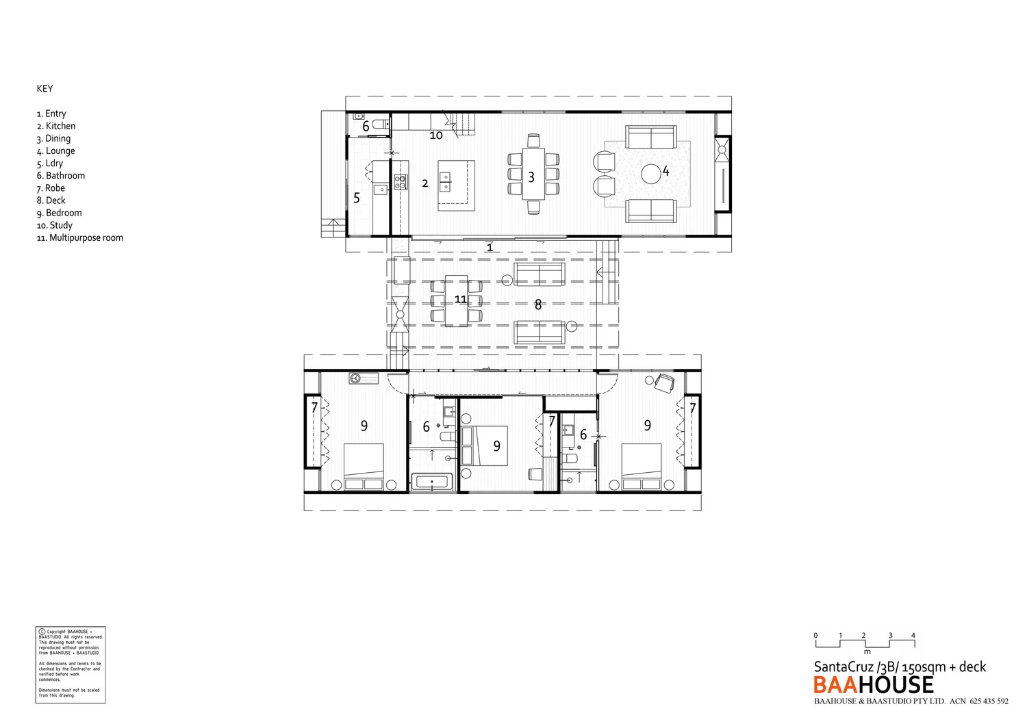 SANTA CRUZ (3 BEDROOM) — BAAHOUSE Architecture