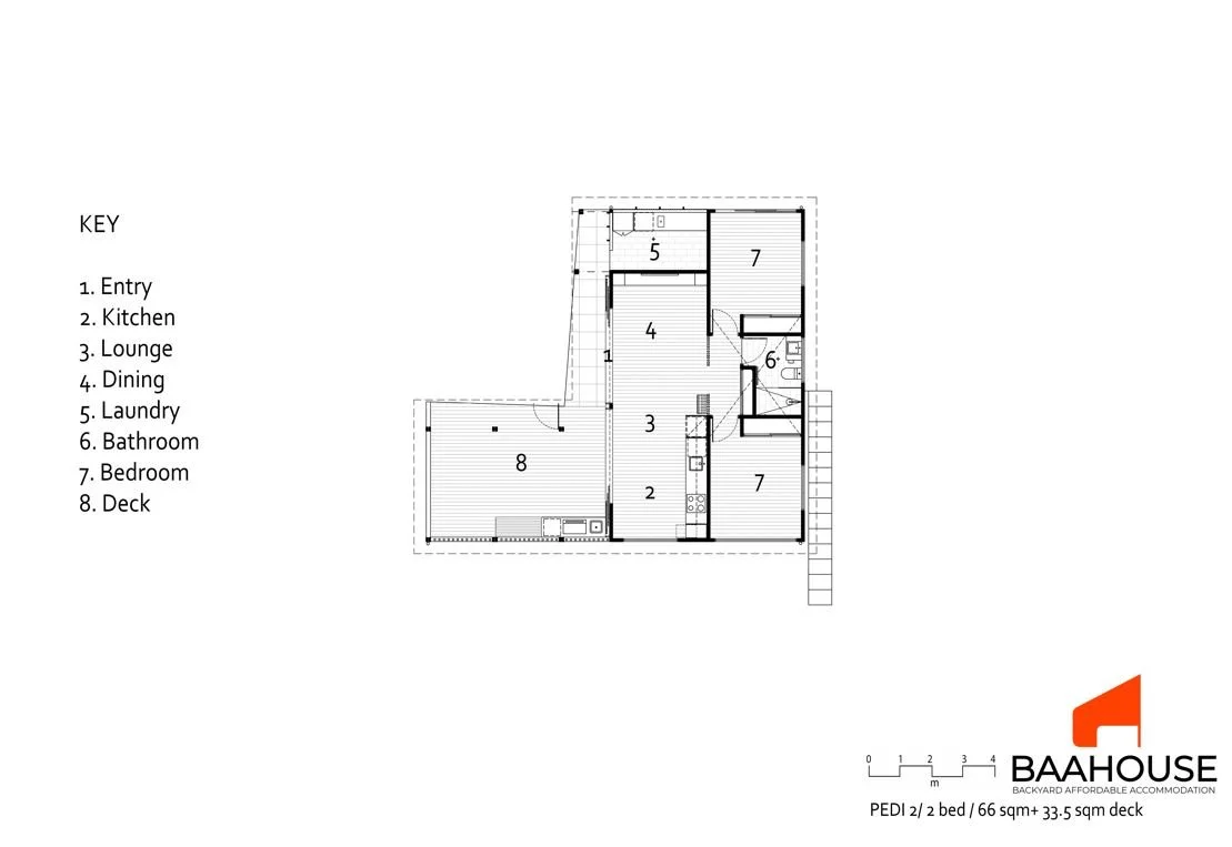 PEDI (2 BEDROOM) — BAAHOUSE Architecture