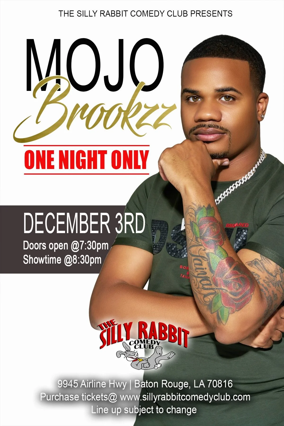 The Silly Rabbit Comedy Club