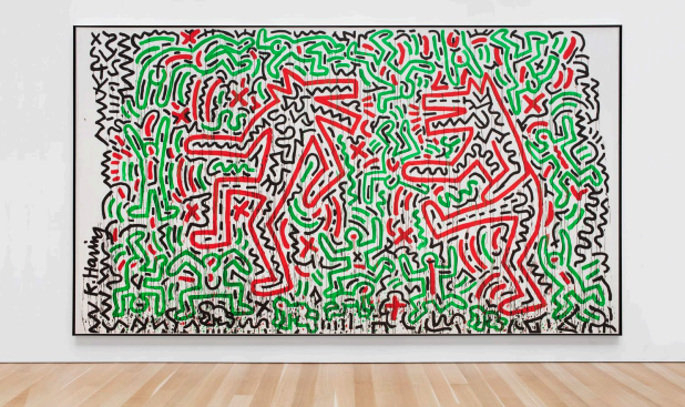 Keith Haring Returns to His East Village Roots at the Brant Foundation ...