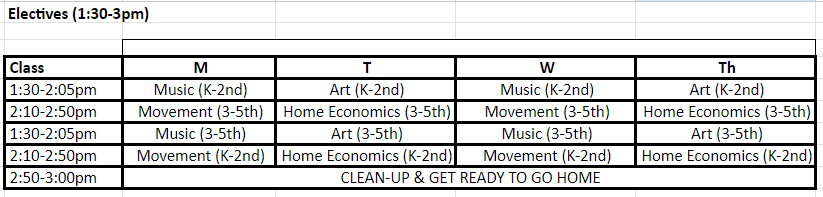 General 1 — Growing in Light