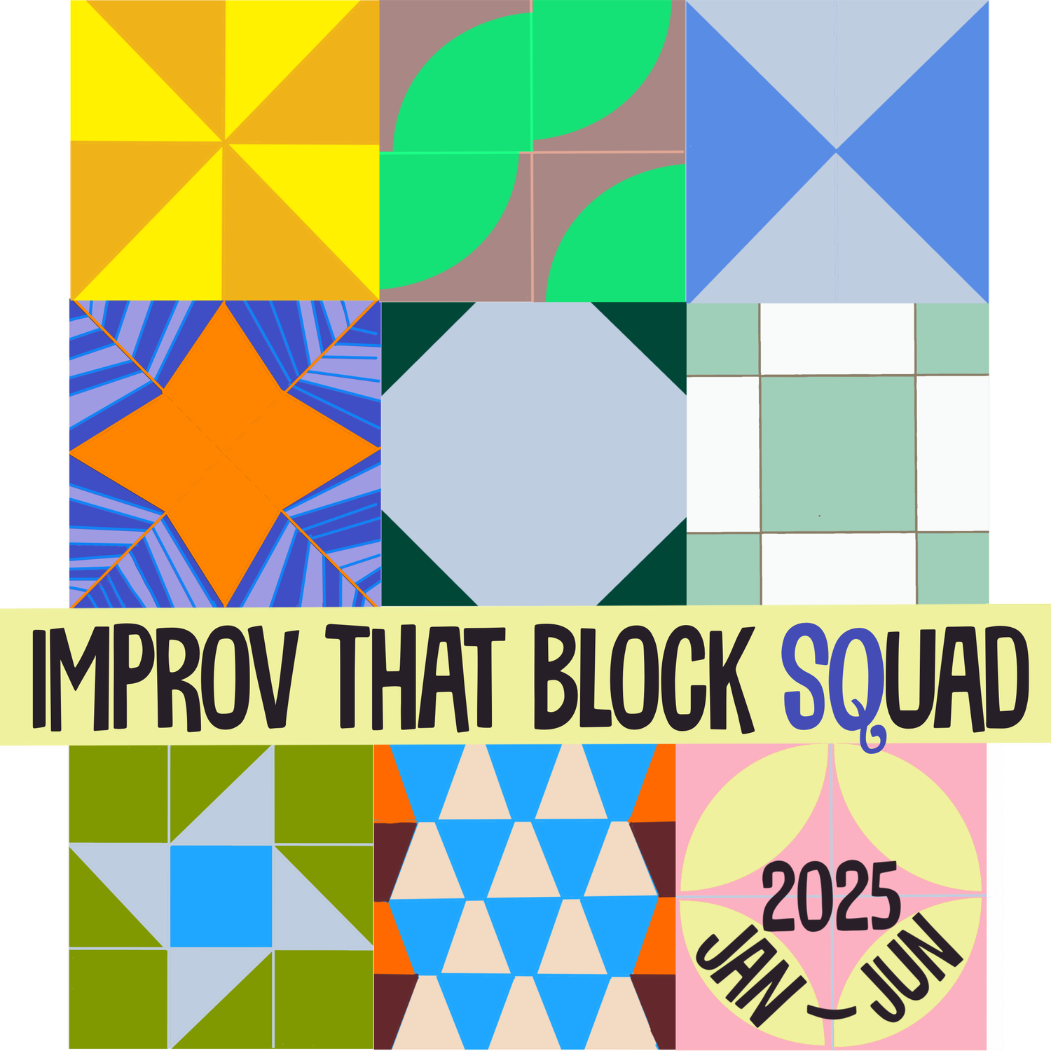 Free Online Quilt Class | Improv Scrap Play | Sherri Lynn Wood