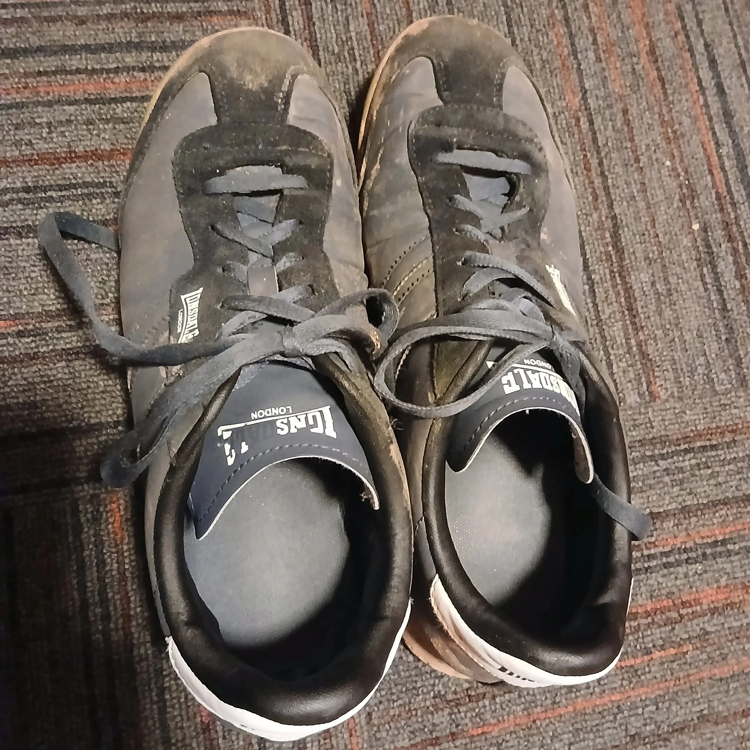 BlondeTwinkBoy's Lonsdale Trainers — Mens Used Underwear