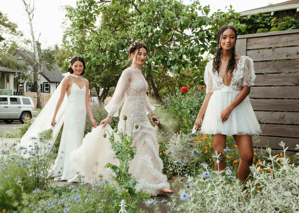 Portland Bridal editorial at Mildred Hall