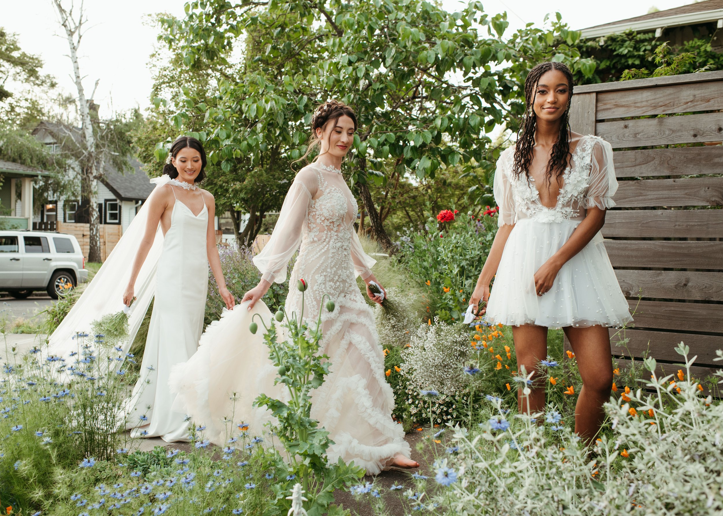 Portland Bridal editorial at Mildred Hall