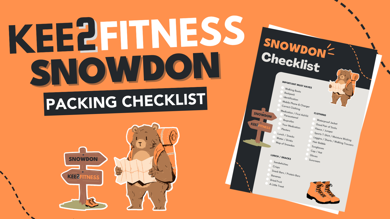 Snowdon Free Packing Checklist Kee2Fitness Penn snowdon-free-packing-checklist-kee2fitness-penn