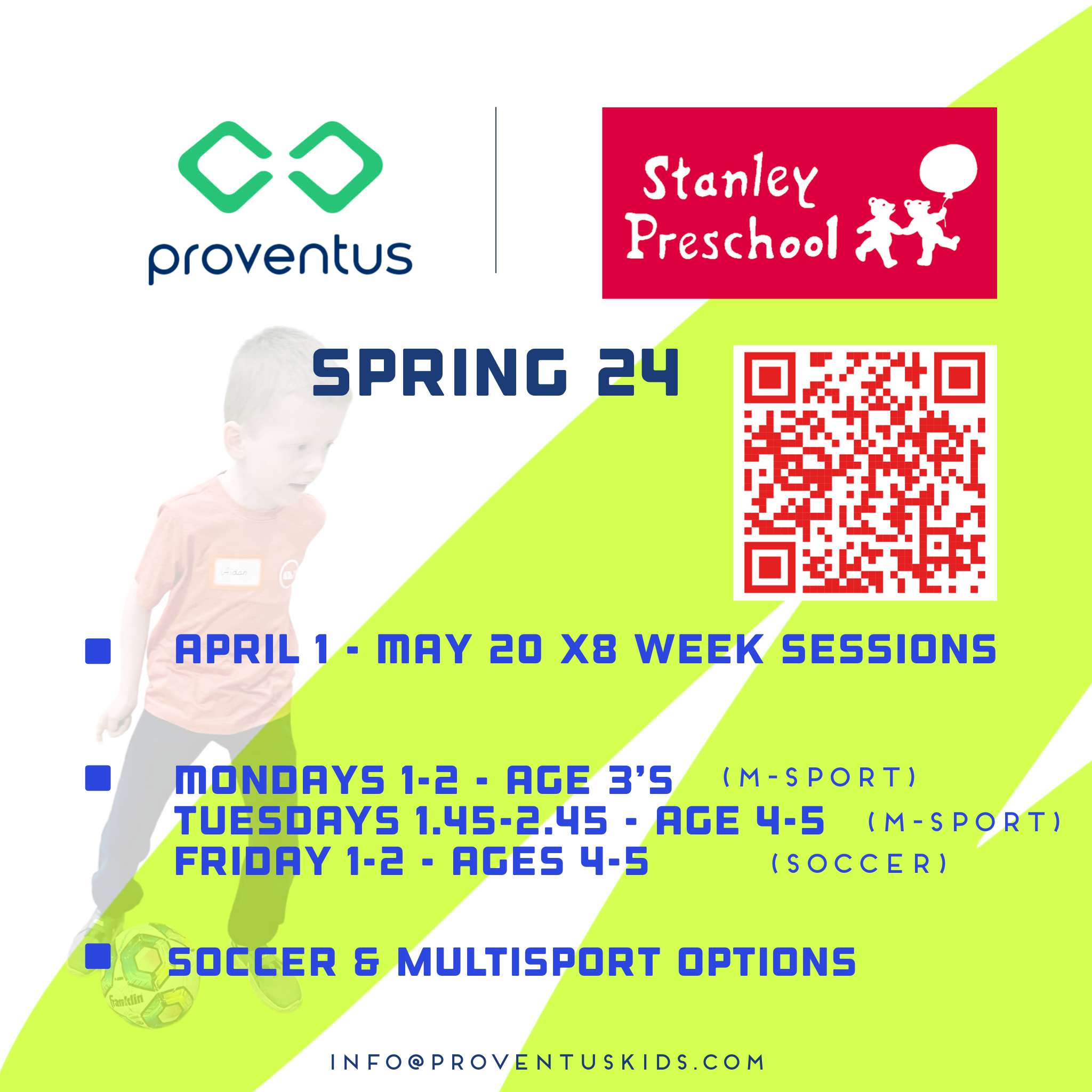 Proventus + Stanley Preschool — Proventus Kids