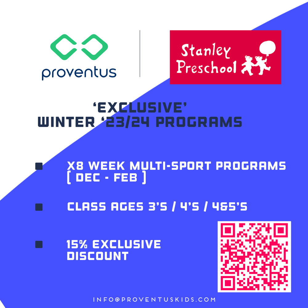 Proventus + Stanley Preschool — Proventus Kids