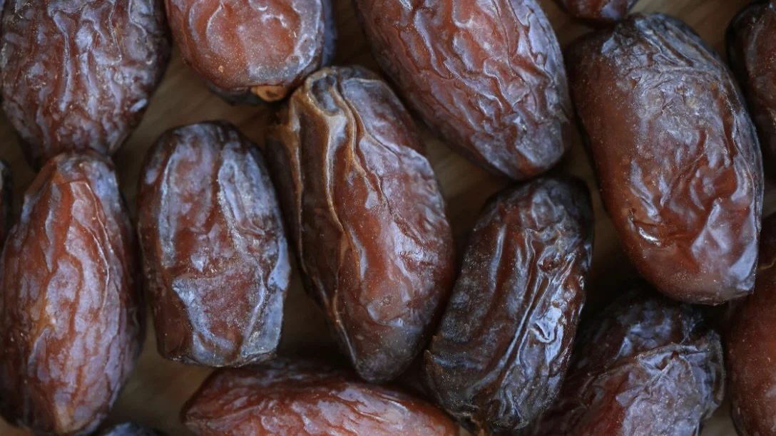 Spiced Date Bars with nuts, seeds and coconut — Karma Co-op