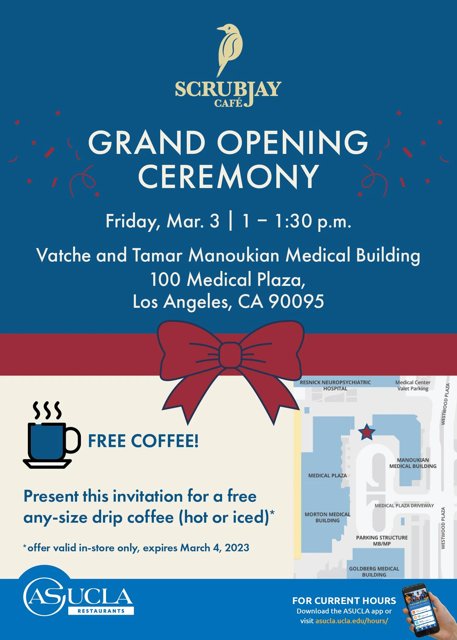 Grand opening: Ribbon cutting ceremony to commemorate ScrubJay Café ...