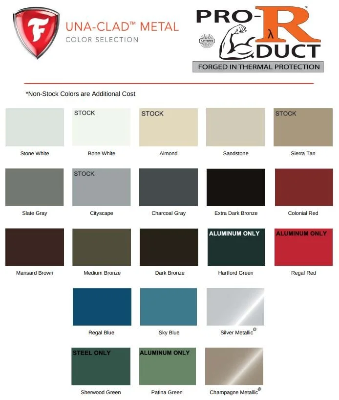 Pro-R Duct Product Literature | Spec Sheets, Quote Submittal Forms for ...