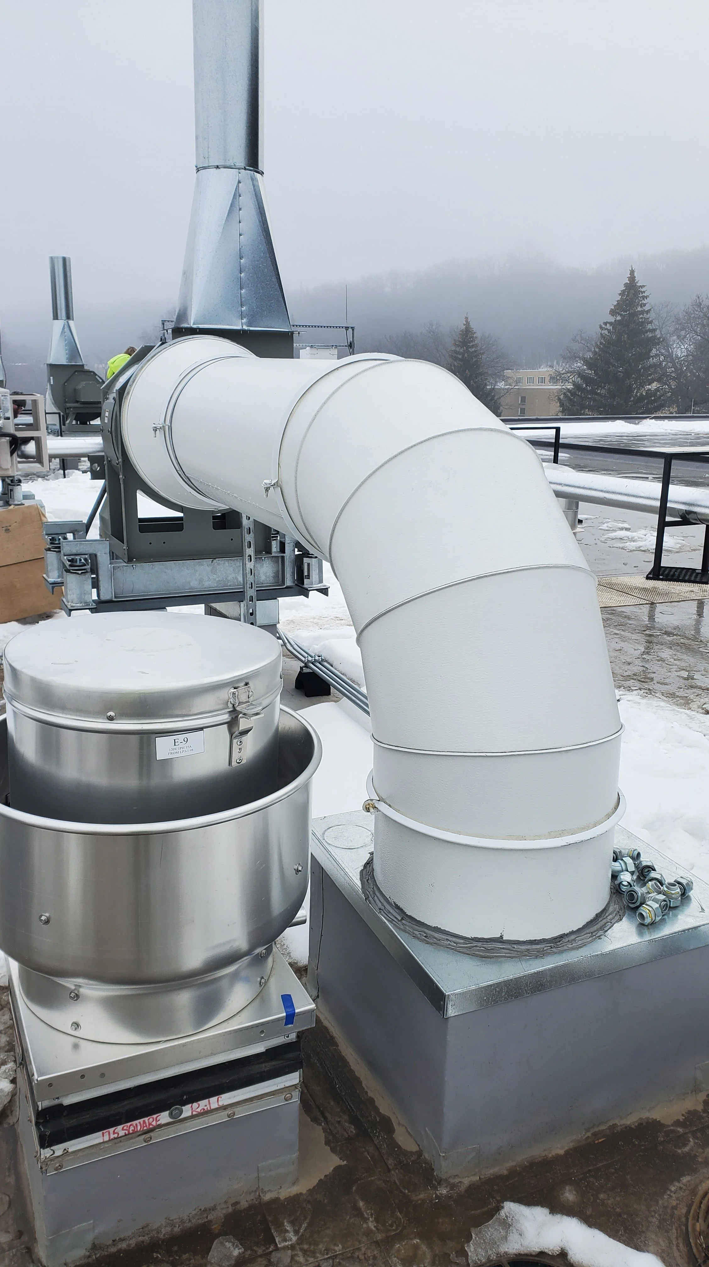 Pro-R Duct Gallery | Photographs of Pro-R Pre Insulated Lightweight ...