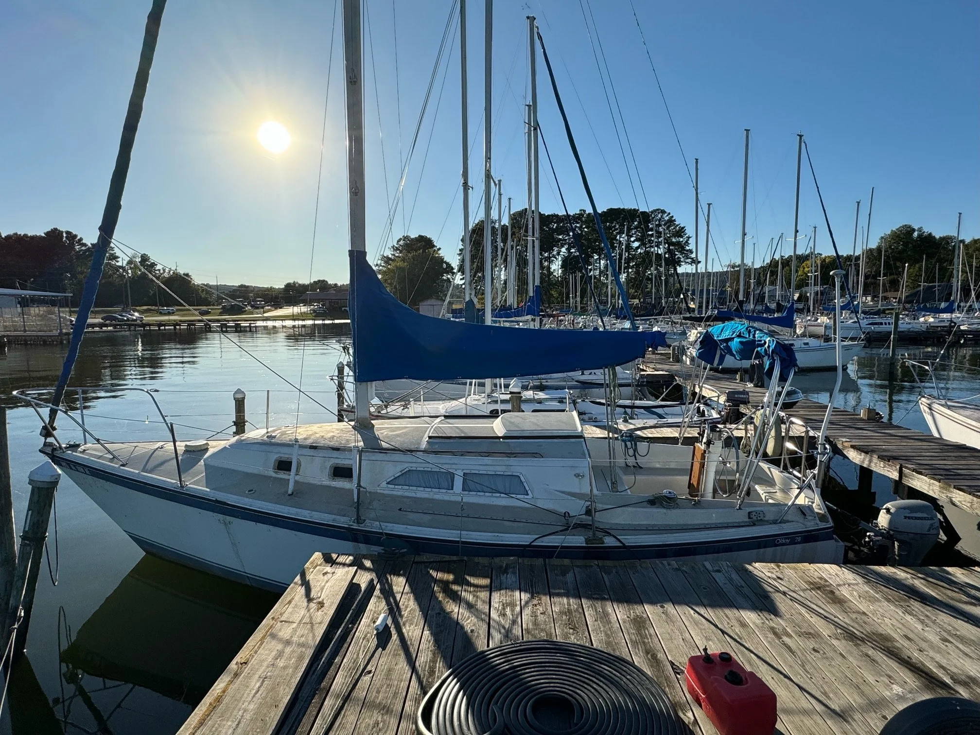 1981 Oday 28 — North Alabama Sailing Marina