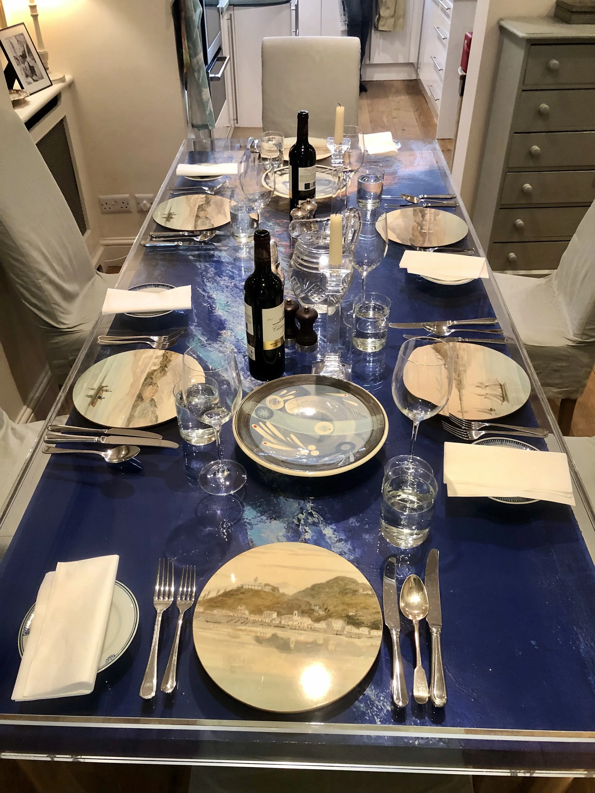 Acrylic Dining Table Display — We Love Acrylic