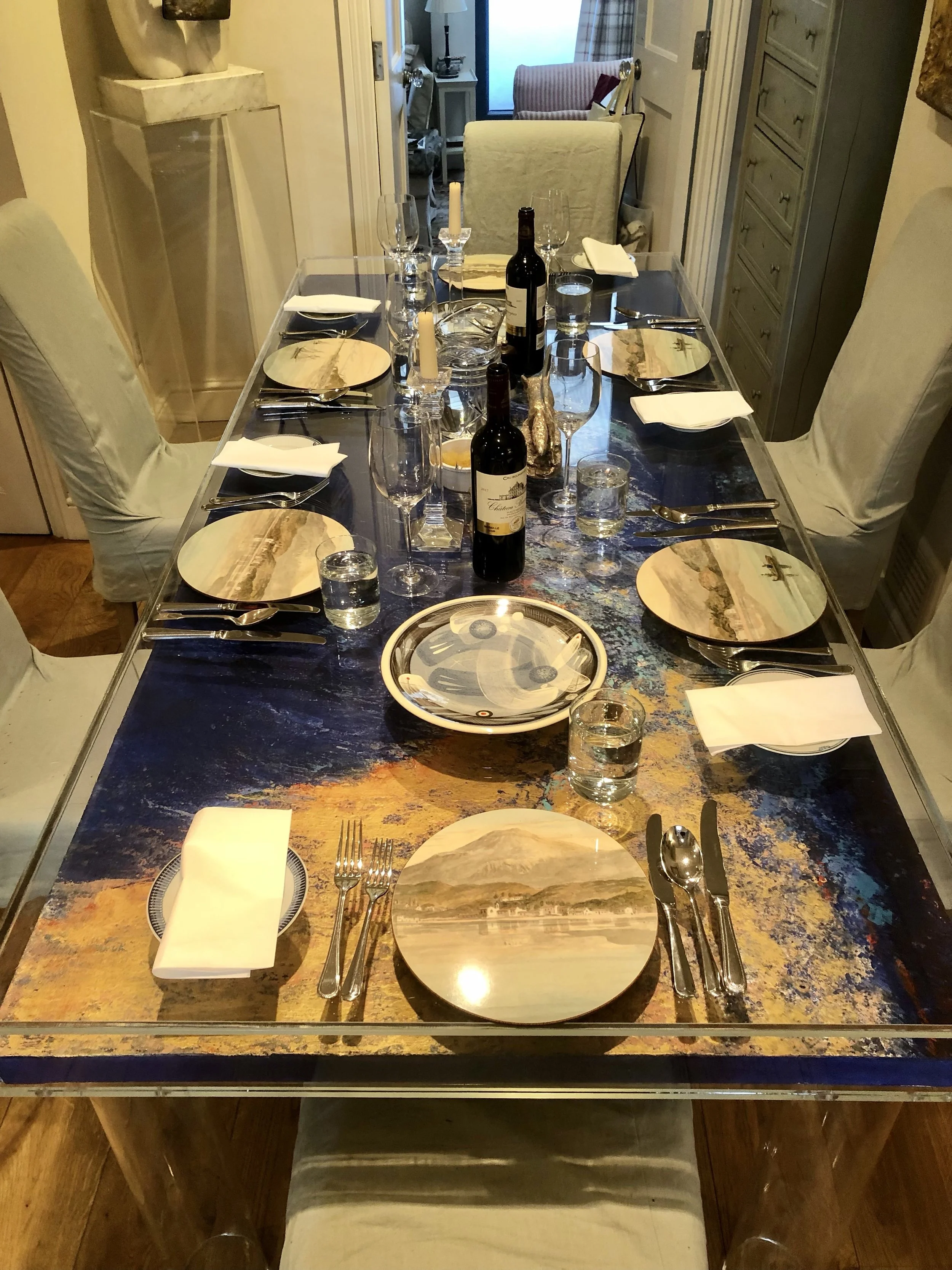 Acrylic Dining Table Display — We Love Acrylic