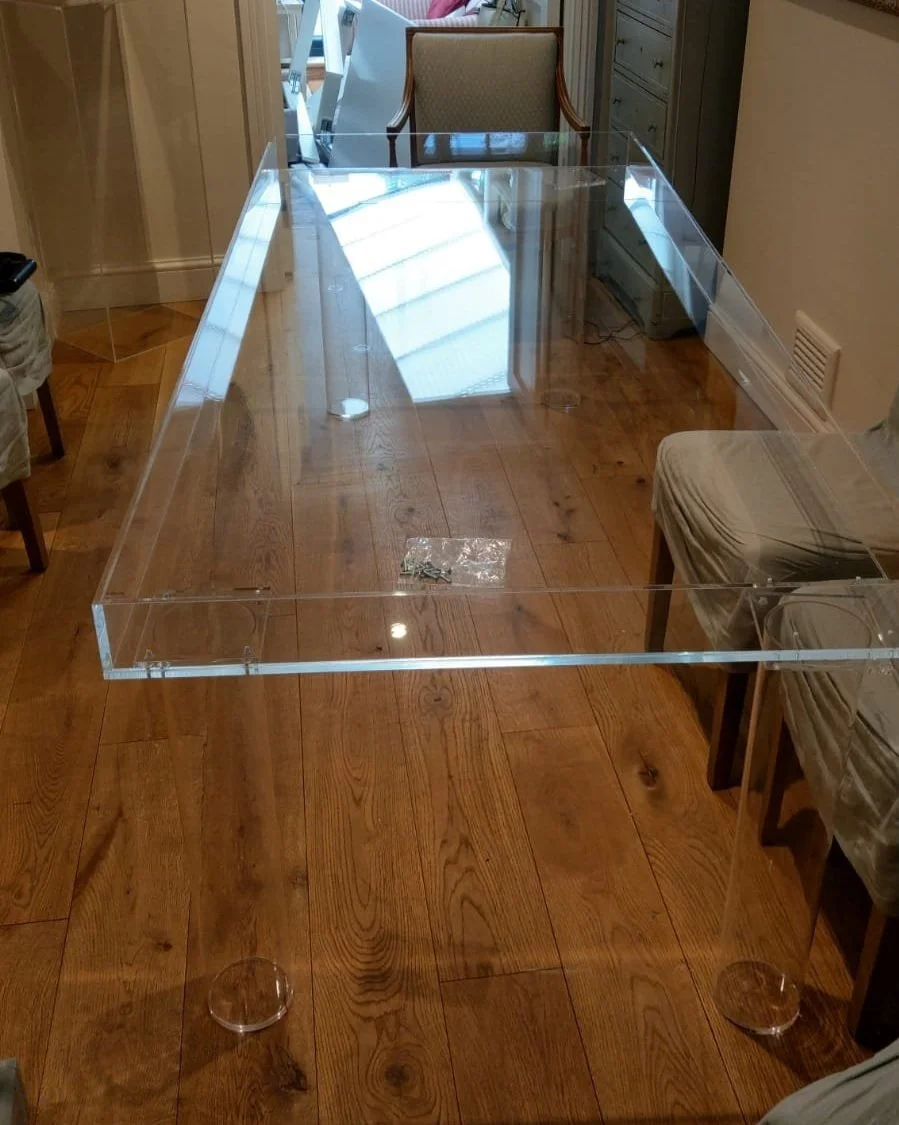 Acrylic Dining Table Display — We Love Acrylic