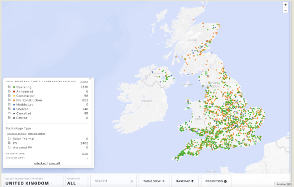 Maps — UK Solar Alliance