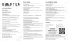 Menus — Garten